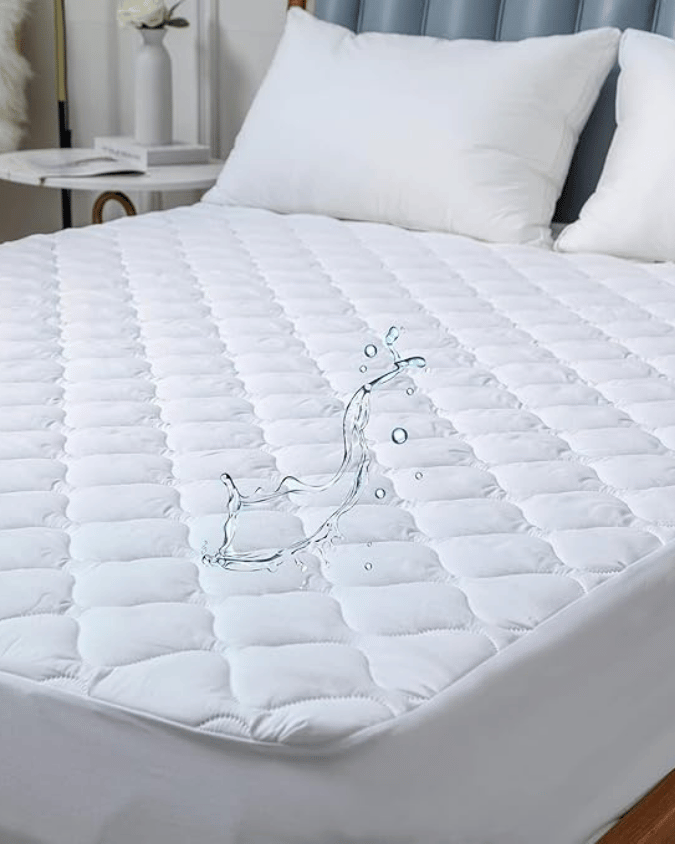 Luxurious Waterproof Mattress Protector –100GSM Padding